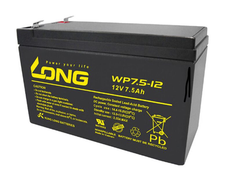 #1 [Báo Giá] Ắc Quy GLOBE 12V 7.5Ah (WP7.5-12) Chính Hãng